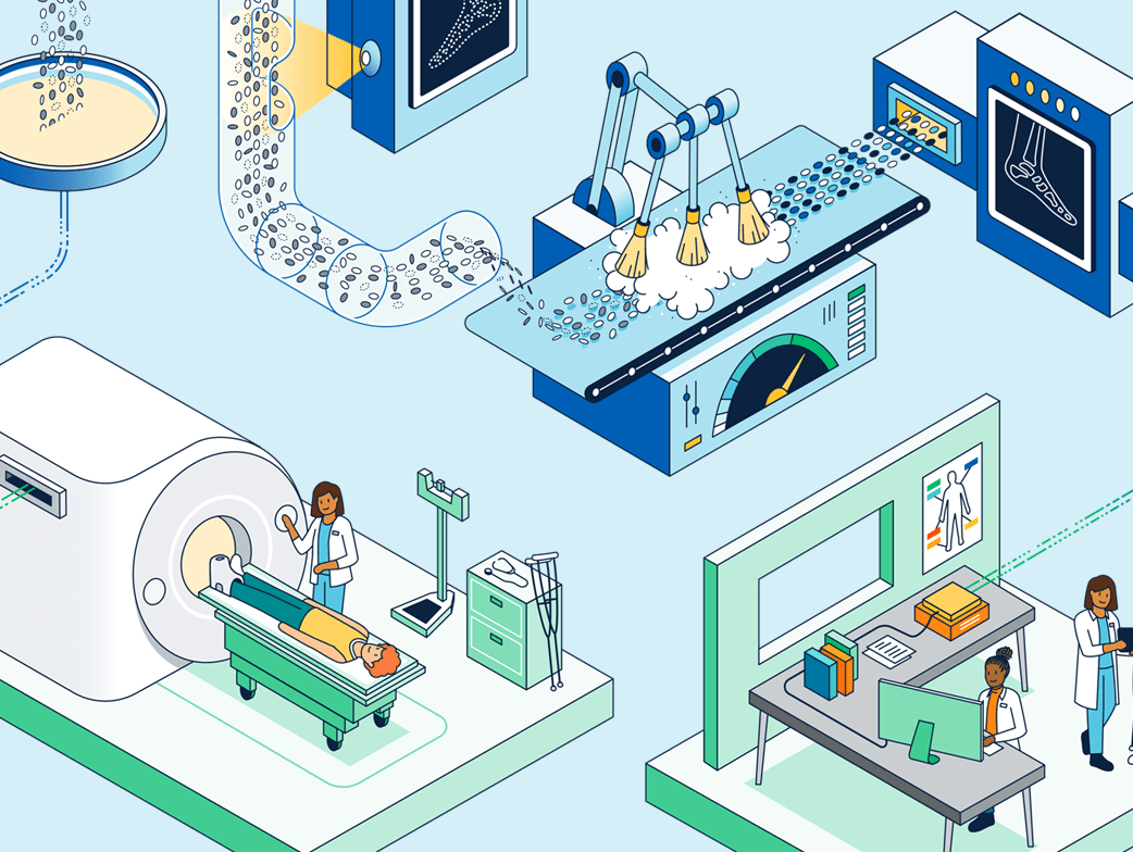 Illustrations Connect Public to Health Care Innovation